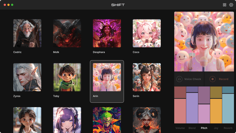 Supertone Shift⎢Free Realtime AI Voice